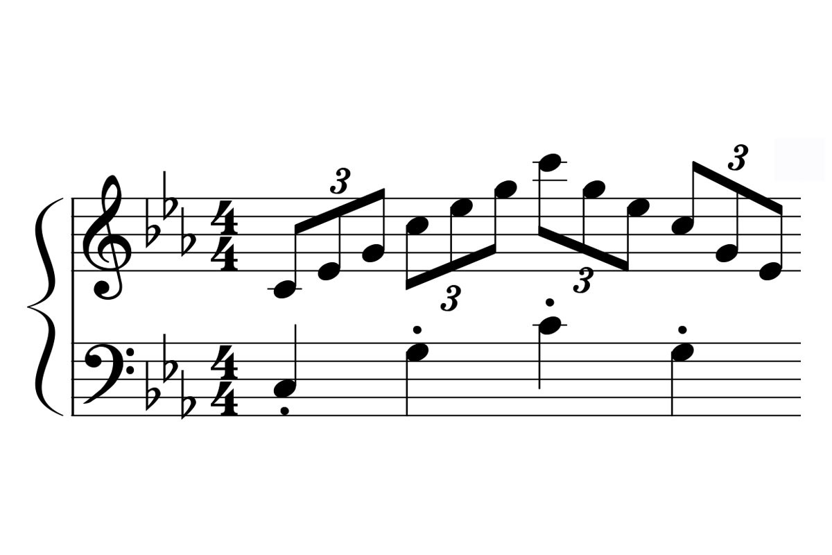 Composition / Improvisation: Minor Triad Triplet Arpeggio (2 Octaves ...